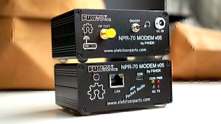 NPR-70 v05 Modem by F4HDK | New Packet Radio over 70cm Band | Amateur ...