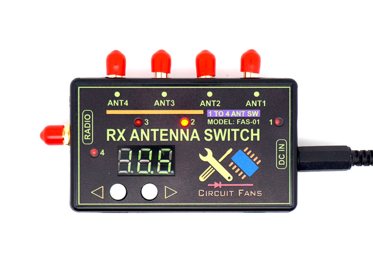 HF/VHF RX Antenna Switch | Multiple Antennas to One SDR Receiver | RF ...